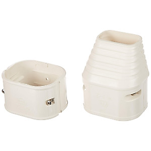 Senville SENLC-6M 20 Ft. Decorative Line Set Cover Kit for Mini Split Air Conditioners 3"