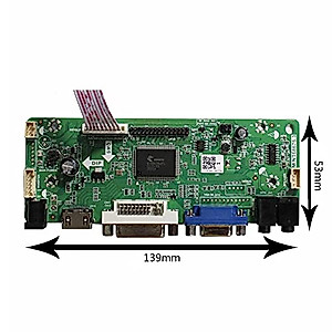 HD-MI VGA DVI Audio LVDs Controller Board 30 pin for 17" 19" 1280x1024 M170EG01 M170EN01 M170EN06 M170ETN01 1 LCD Gaming Screen Panel