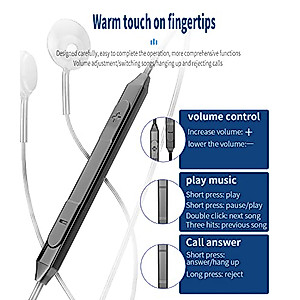 USB C Headphone Wired With Microphone Type(2pack)Kid School in Earbud Running Earphone Chromebook Computer headset Compatible for Samsung Galaxy S20 21 FE Ultra Note10 pad Pro LG oneplus Google pixel