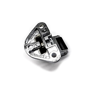 Kason 0059 Brushed Chrome Rolling Strike, -1/8" to 1/4" Offset with Hardware KIT