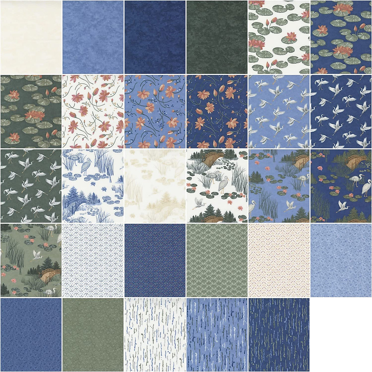 Moda Fabrics Watermarks Jelly Roll by Holly Taylor 6910JR