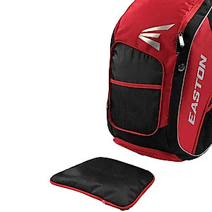 EASTON ELITE X Bat & Equipment Backpack Bag, White