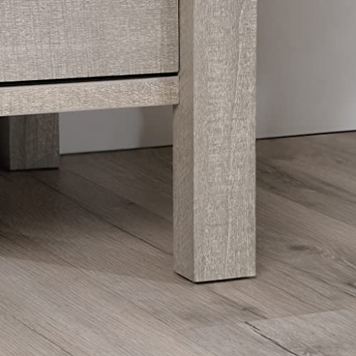 Sauder Miscellaneous Storage Sliding Door Cabinet, L: 27.09" x W: 15.39" x H: 62.99", Spring Maple Finish