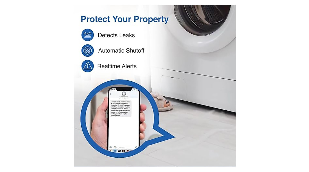 Watts Intelliflow Smart Water Shutoff Valve & Leak Sensor