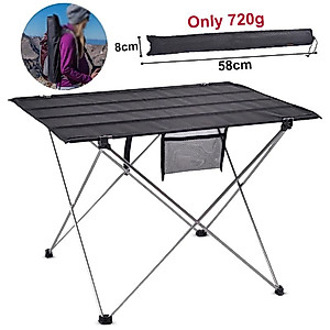 DOUBAO Portable Folding Table Outdoor Camping Home Barbecue Picnic Light Aluminum Alloy Traveling Table Fishing