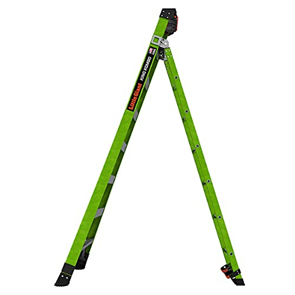 Little Giant Ladder Systems 13908-071 King Kombo 3-in-1 Ladder, 8 Ft, Green