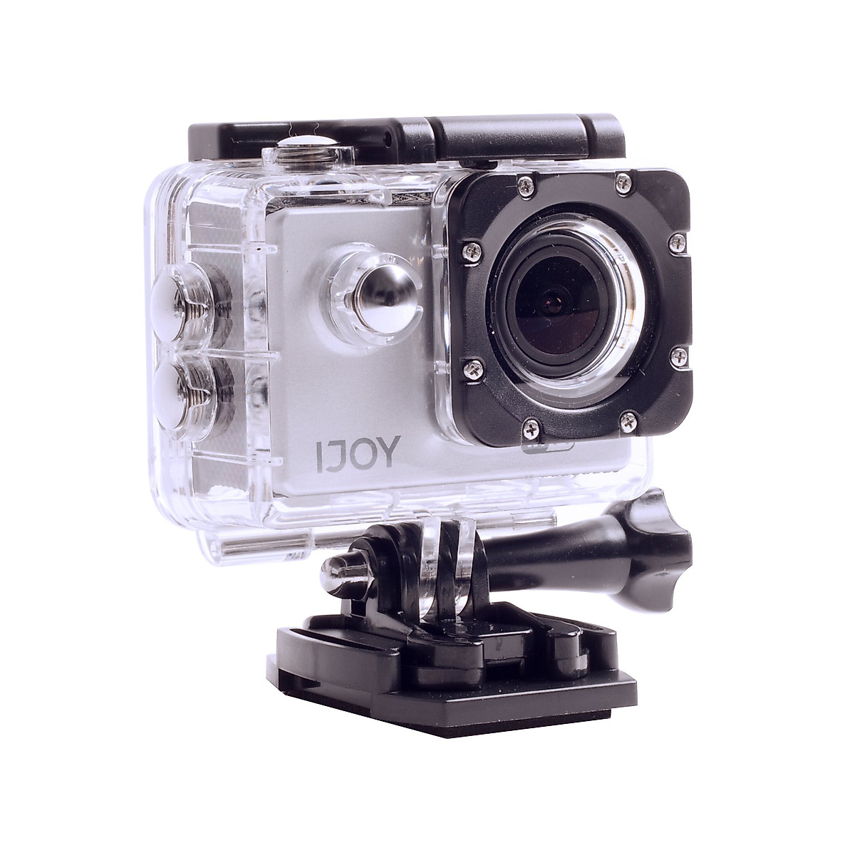 iJoy Arise 1080p Waterproof Action Cam Camera with Mounts and Accessories
