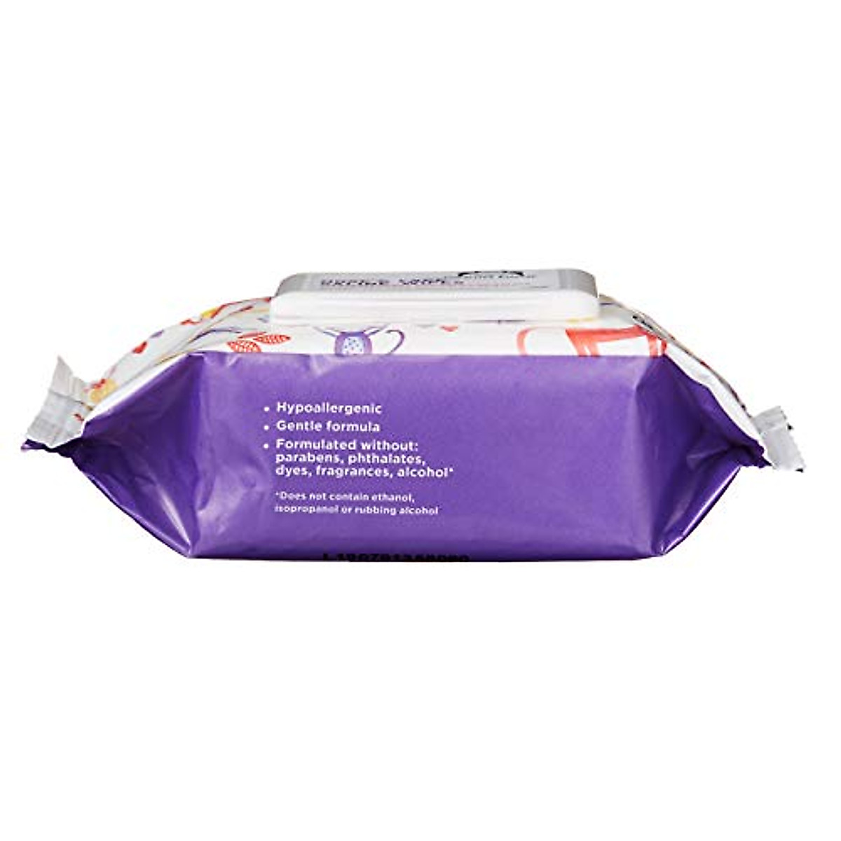 Amazon Brand - Mama Bear Saline Nose and Face Baby Wipes, Hypoallergenic, Unscented, 180 Count (6 Packs of 30)