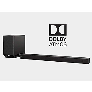 Sony ST5000 7.1.2ch 800W Dolby Atmos Sound Bar with Wireless Subwoofer (HT-ST5000) (Renewed)