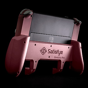Satisfye - ZenGrip Pro Gen 3 OLED, a Switch Grip Compatible with Nintendo Switch - Comfortable & Ergonomic Grip, Joy Con & Switch Control. #1 Switch Accessories Designed for Gamers (Pink)