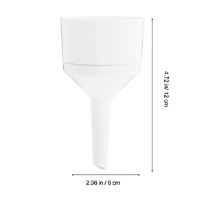 Buchner Funnel Laboratory Filtration Chemistry Filter Funnel Polypropylene Filter Stem Length Lightweight Autoclavable
