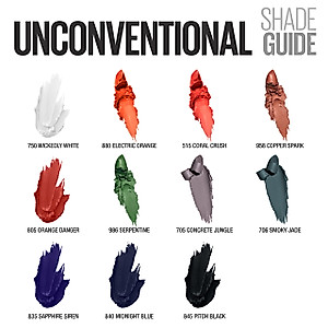 Maybelline New York Color Sensational Orange Lipstick, Satin Lipstick, Electric Orange, 0.15 oz,Pack of 1