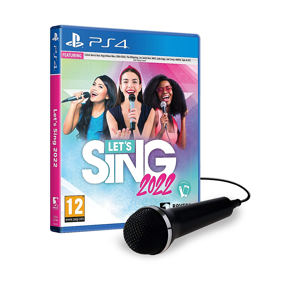 Let's Sing 2022 - Single Microphone Bundle - PlayStation 4