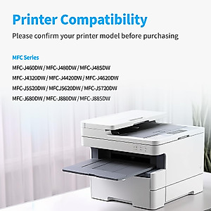 EASYPRINT Compatible LC203XL LC201XL Ink Cartridges LC203 LC201 Used for MFC-J480DW MFC-J880DW MFC-J4420DW MFC-J680DW MFC-J885DW, (3 Cyan, 3 Magenta, 3 Yellow, Total 9-Pack)