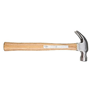 Olympia Tools Claw Hammer, 60-014, 8 Ounce,Silver