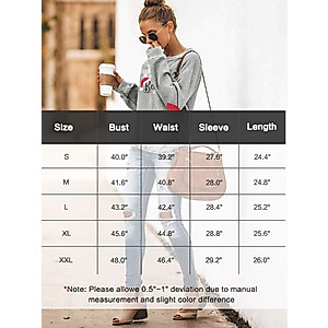 BLANCHES Christmas Sweatshirts for Women Believe Sweatshirt Funny Reindeer Snowman Xmas Holiday Long Sleeves Pullover Tops Grey