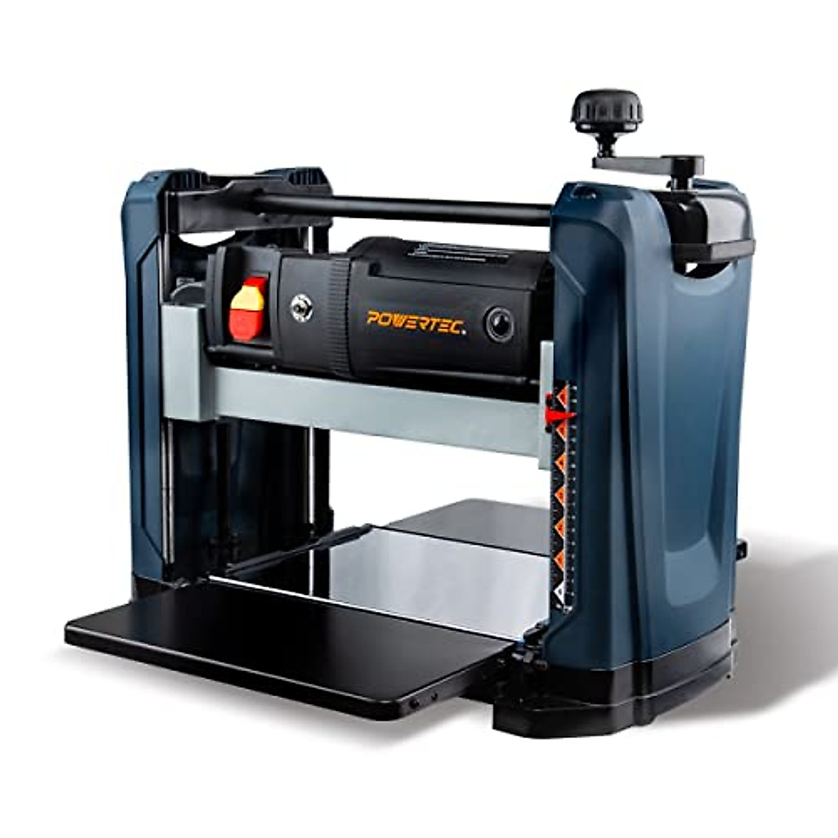 POWERTEC PL1252V 15 Amp 2-Blade Benchtop Thickness Planer For Woodworking | 12-1/2 in. Portable