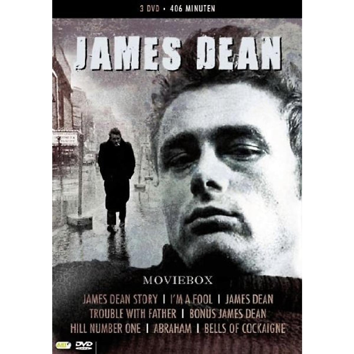 James Dean Collection - 3-DVD Box Set ( James Dean Story / I'm a Fool / James Dean / Trouble With Father / Hill Number One / Abraham / Bells of Cock [ NON-USA FORMAT, PAL, Reg.2 Import - Netherlands ] by Amy Irving