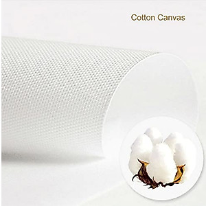 KEJPU Canvas Wall Art Cardinal Canvas As I Sit In Heaven Have Is Truly Beautiful Artwork for Living Room Office Decor Framed Ready to Hang 12''x18'