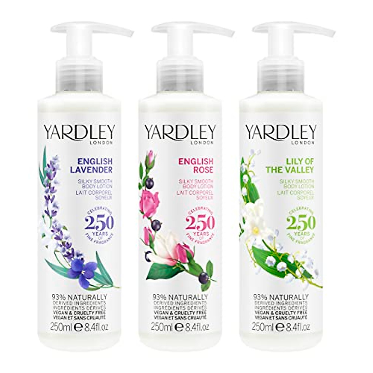 Yardley of London English Rose 8.4 oz Moisturizing Body Lotion