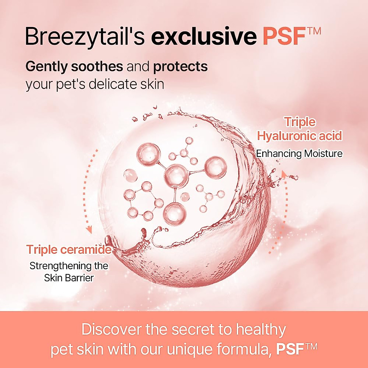 Breezytail PetO'Cera Expert Derma Care - Cream for Dogs | Ceramide Infused Skin Treatment | Moisturizes & Heals Rash, Hop Spots, Cracked Paws, Dry Irritated Skin | Hypoallergenic Daily Lotion 1.70o