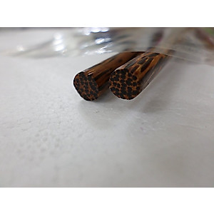 Truong Son set of 10 pair Vietnamese coconut wood chopsticks total of 20 peices