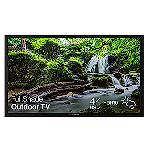 Furrion Aurora 43-inch Full Shade Outdoor TV Weatherproof, 4K UHD HDR LED Outdoor Television with a Samsung HW-LST70T 3.0 Channel The Terrace Soundbar (2021)