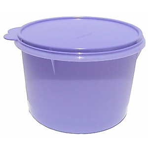 Tupperware Stacking Nesting Canister Storage Container 14 Cups in Lavender
