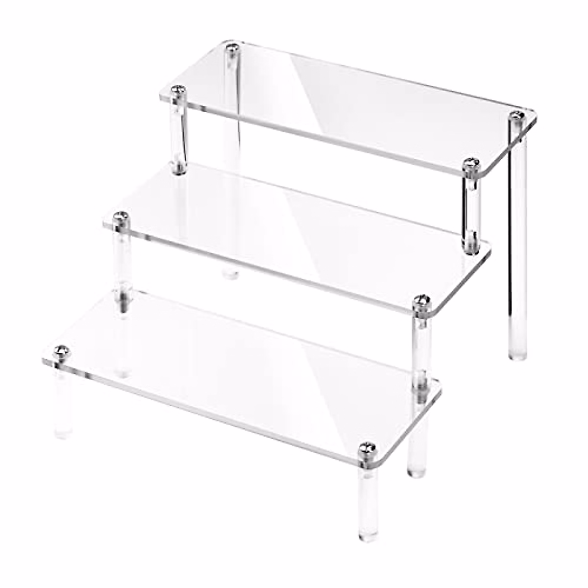 Acrylic Stands for Display,Clear Cupcakes Perfumes Figurines Display Risers Stand Cologne Organizer Acrylic Shelves for Amiibo Funko POP Figures Toys Cupcake Food Desserts Holder Collection Cosmetic Jewelry Makeup Nail Polish Product Tabletop Use. 20*8cm