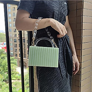 Acrylic Clutch Cute Purses for Women,2 Chains Optional,Women's Evening Handbags for Party Prom Weddings
