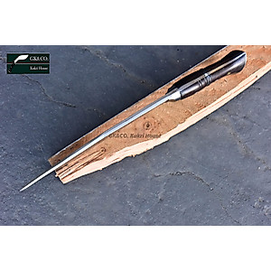 GK&CO. Kukri House Genuine Kukri Knife - 10 Blade World War II Panawal Wooden Handle Kukri/Khukuri- Handmade in Nepal