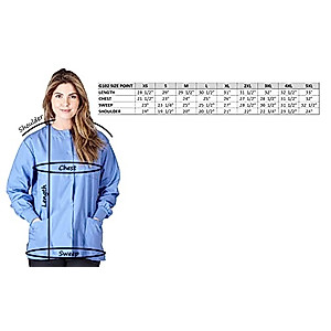 Natural Uniforms Warm Up Scrub Jacket-Black-Medium