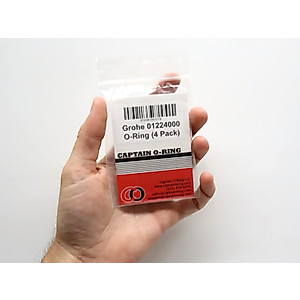 Captain O-Ring – Replacement 01224000 Spring O-Rings for Grohe Pull Out Spray Hoses/Faucets (4 Pack)