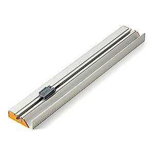 BORA 544002 T-Square Attachment, NGX Clamp Edge Accessory, Circular Saw Guide, Keeps Plywood Cuts Straight and Parallel