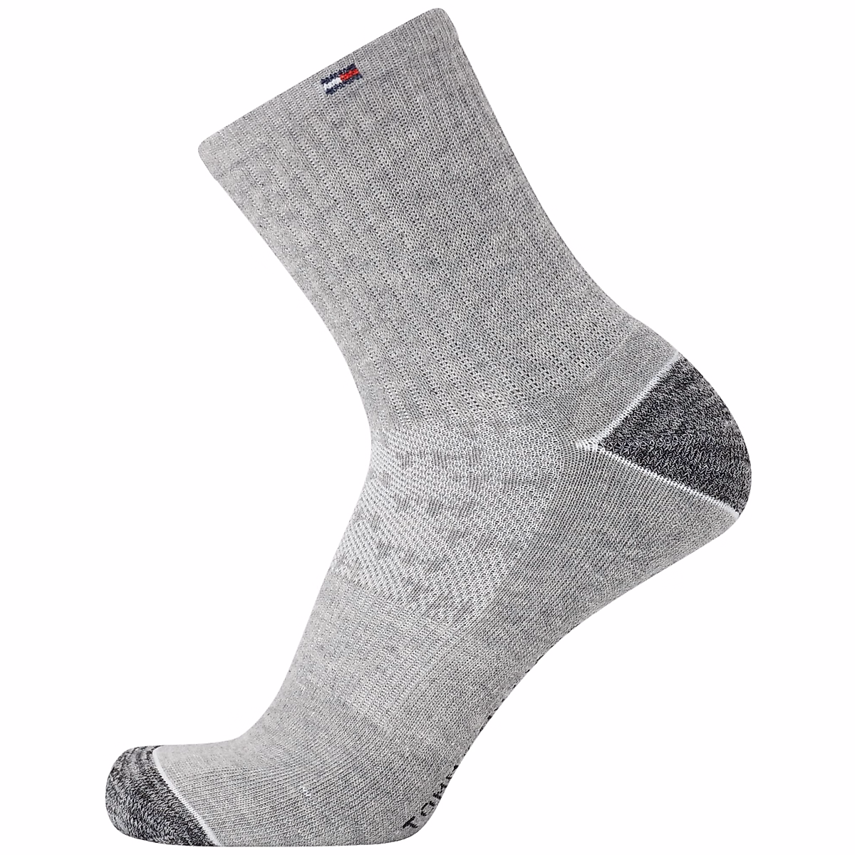 Tommy Hilfiger Men's Socks - Athletic Cushioned High Quarter Cut Socks (6 Pack), Size 7-12, Black Assorted