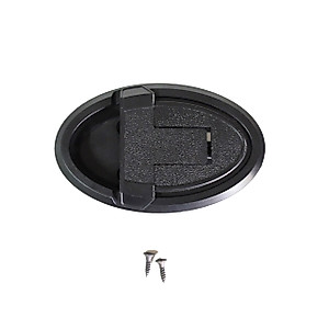 KUANYUOO Plastic Recliner Replacement Handle Larger Face (Football Style) w/Screws.