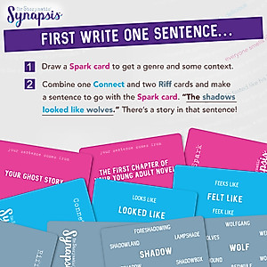Storymatic Synapsis – Creative Writing Prompts for Adults and Young Writers – Storytelling Game