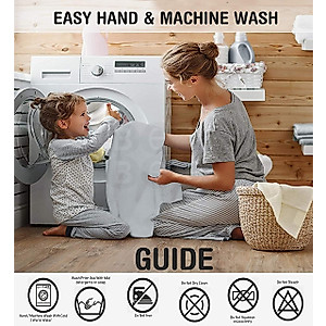 Baby Dry Sheet Waterproof Bed Protector Bed Pad, Washable Waterproof Mattress Protector Urine Bedwetting, Reusable Mat for Toddler Underpad Sheet for Incontinence - Red, XX-Large - 87"x55"