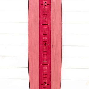 Headwaters Studio Surf Board Growth Chart - Wooden Surfboard Decor, Small Surfboard, Baby Growth Chart for Wall, Grow Chart, Baby Wall Growth Chart, Baby Measuring Board, Grow Chart for Wall Kids