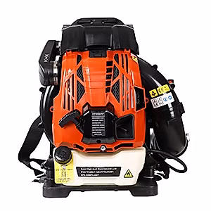 Voohek Backpack Leaf Blower, Gas-Powered, 76cc 4-Cycle Engine, Gasoline Blower, 750CFM, Red (YC109)
