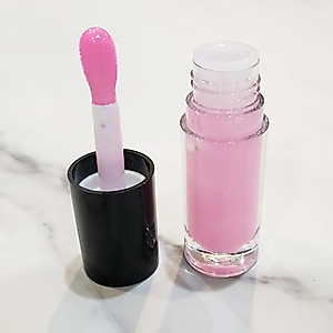 Color Changing Lip Staining Big Doe Brush Lip Gloss With Hyaluronic Acid Jujubes Red