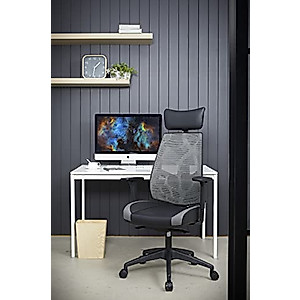 Pago Pinnacle Executive Office Chair Big and Tall. Ergonomic Office Chair High Back, Tall Adjustable Office Chair, Tall Office Desk Chair with Weight Balance Mechanism Adjustable Arms and Headrest
