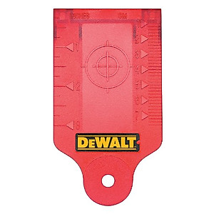 DEWALT Laser Target Card For Rotary Lasers (DW0730)