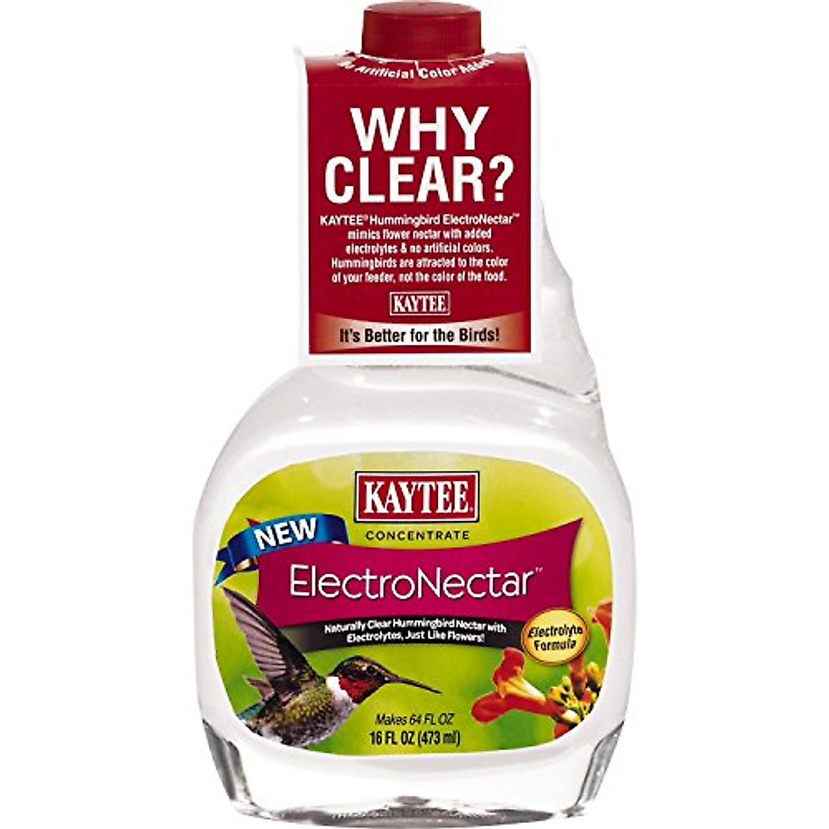 Kaytee Hummingbird Electro Nectar Concentrate, 32-Ounce