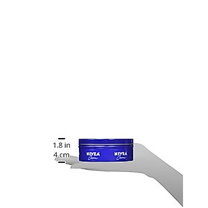 NIVEA Creme Body, Face and Hand Moisturizing Cream, 13.5 Oz Tin