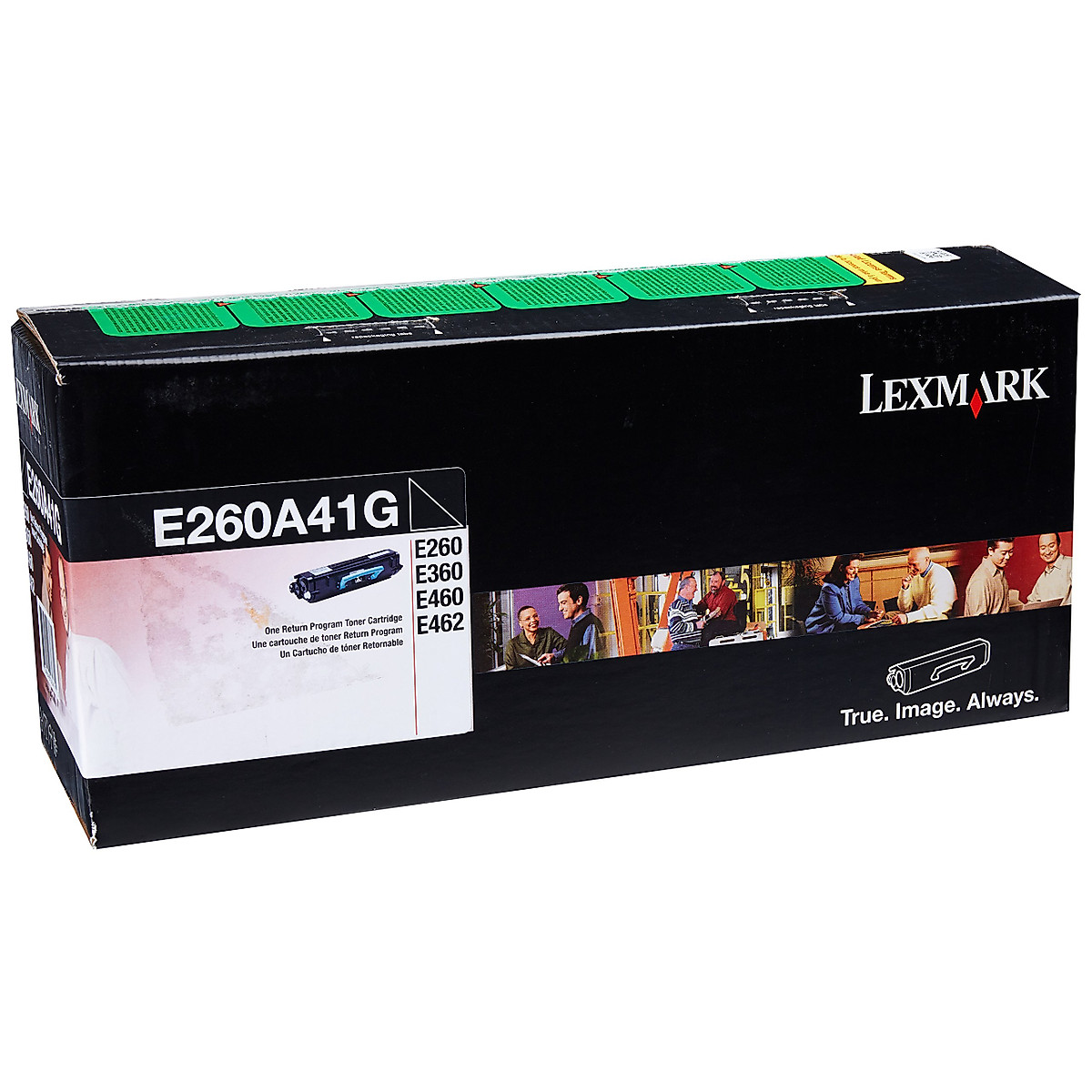 Lexmark Return Program Toner Cartridge for US Government, 3500 Yield (E260A41G), Black