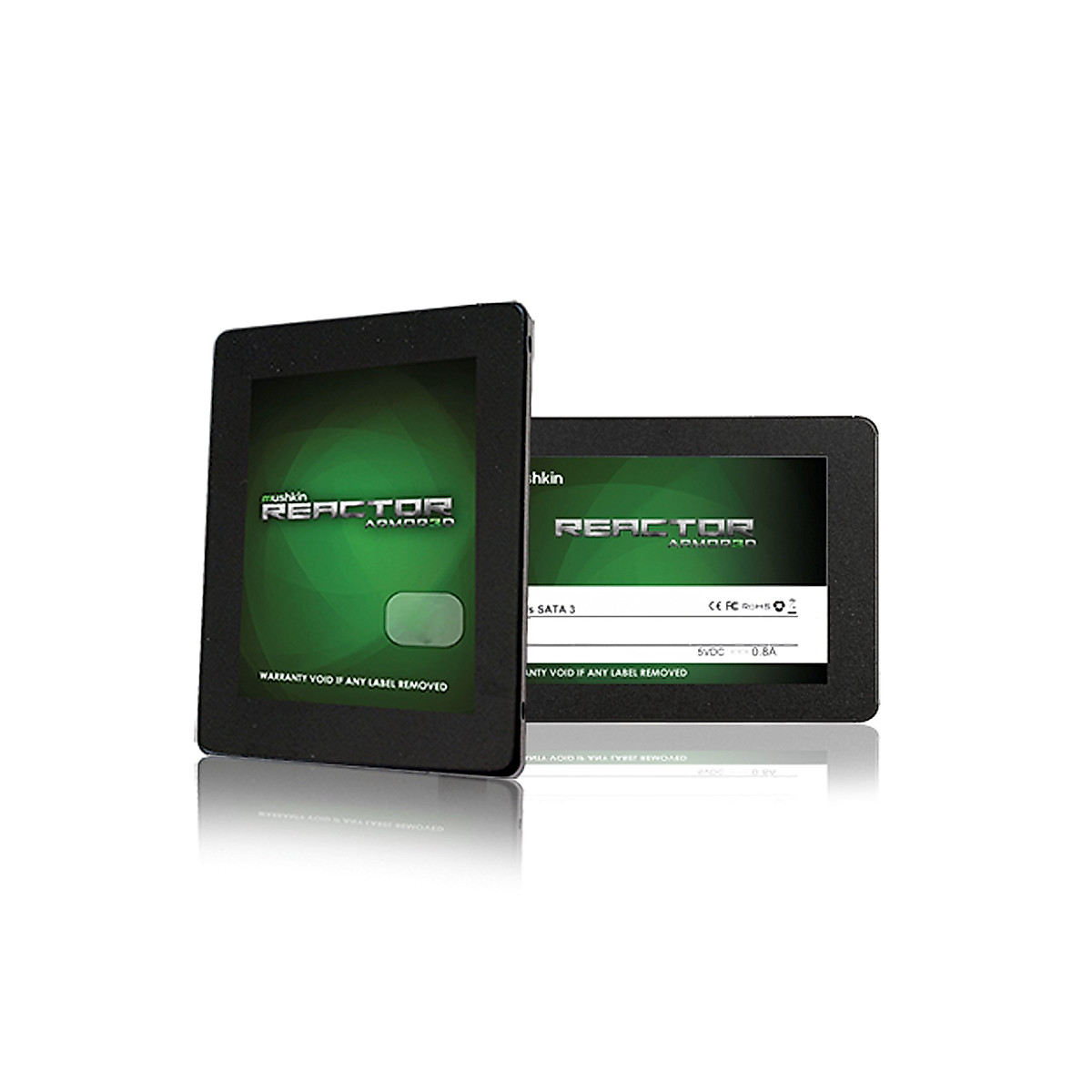 Mushkin Reactor ARMOR3D - 480GB Internal Solid State Drive (SSD) - 2.5 Inch - SATA III - 6Gb/s - 3D Vertical MLC - 7mm - MKNSSDRE480GB-3D