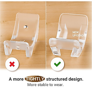 Omilly Ring Sizers for Loose Rings,8 Pack 8 Sizes Ring Guards,Silicone Ring Size Adjuster Invisible Ring Fitter for Different Band Widths for Women and Men