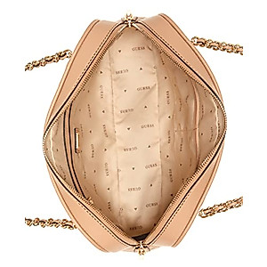 GUESS Keillah Top Zip Shoulder Bag, Beige