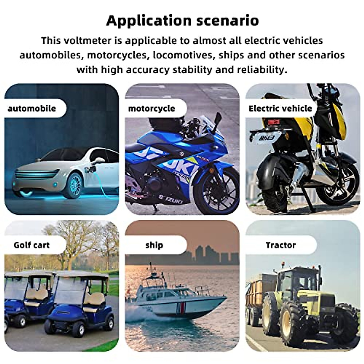 CenryKay 6PCS 2 Wire Green DC 4.5-30V 0.56" LED Panel Digital Display Voltage Meter Mini DC Digital Voltmeter